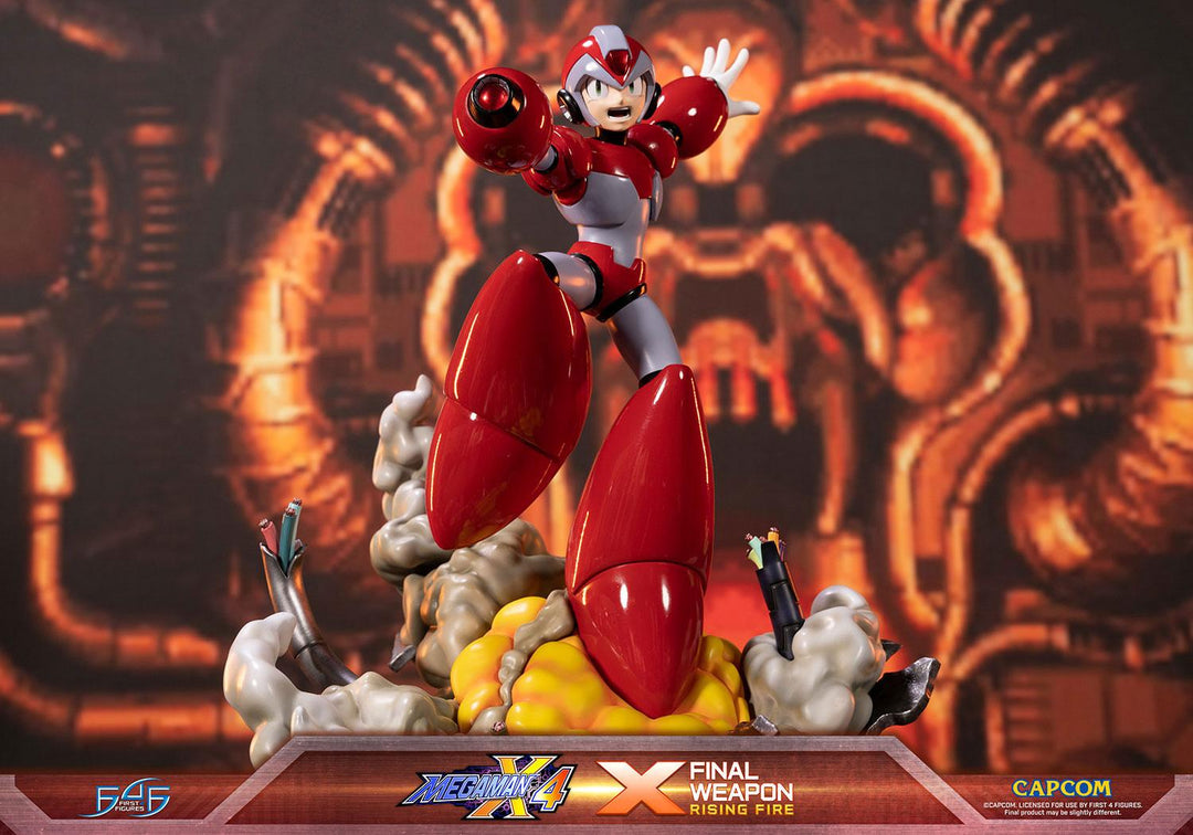 Mega Man X4 - X (Final Weapon) Rising Fire – First 4 Figures