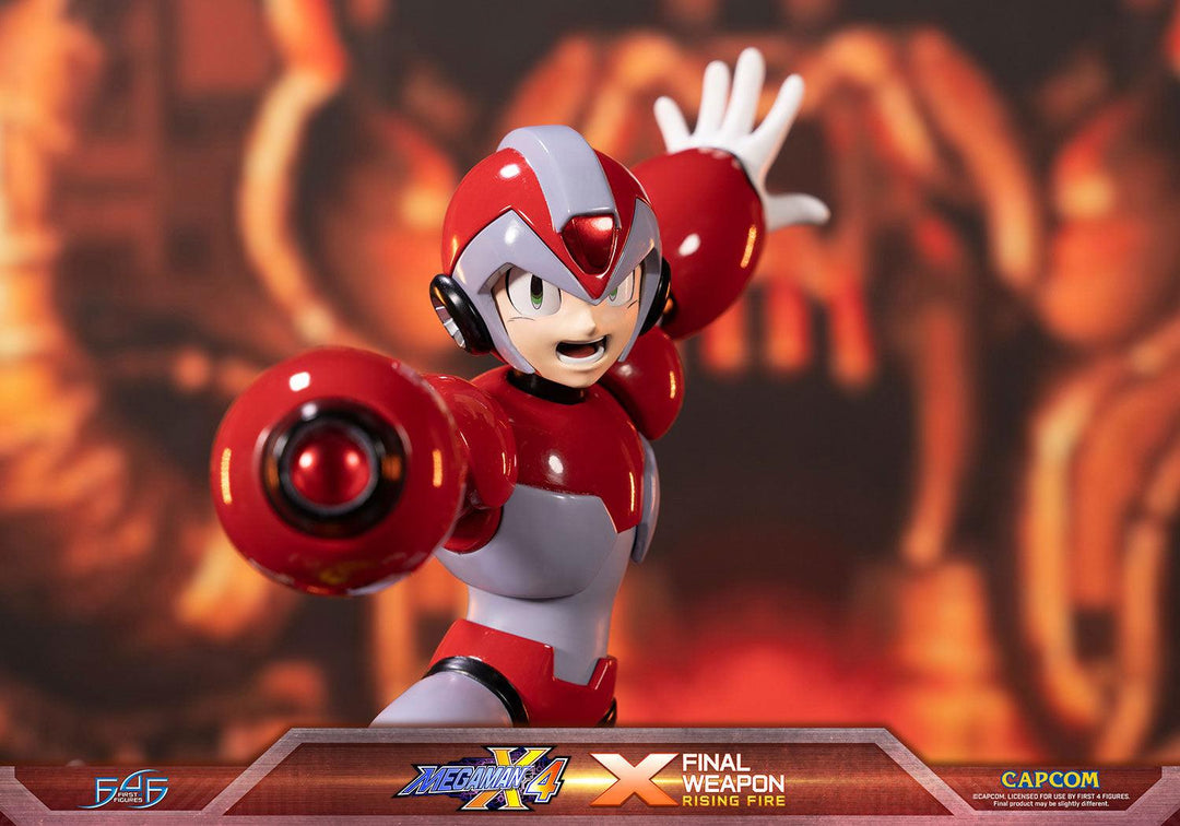 Mega Man X4 - X (Final Weapon) Rising Fire – First 4 Figures