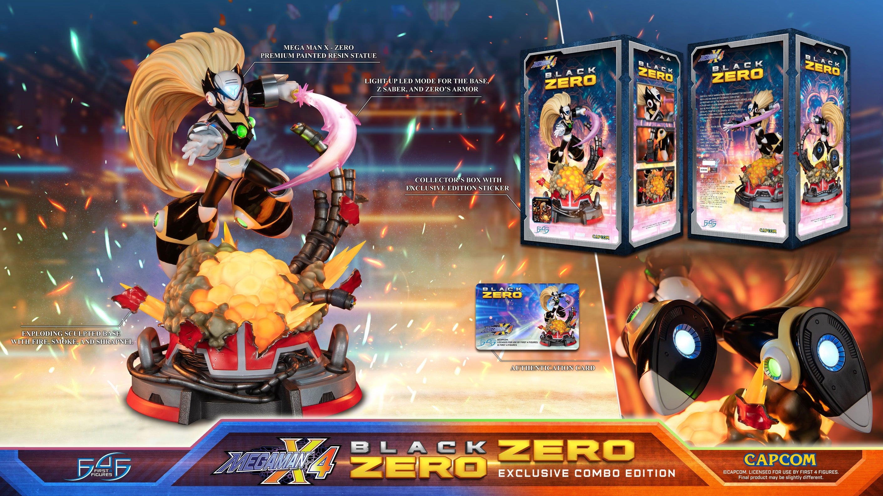 Mega Man X - Zero Combo Exclusive Edition – First 4 Figures