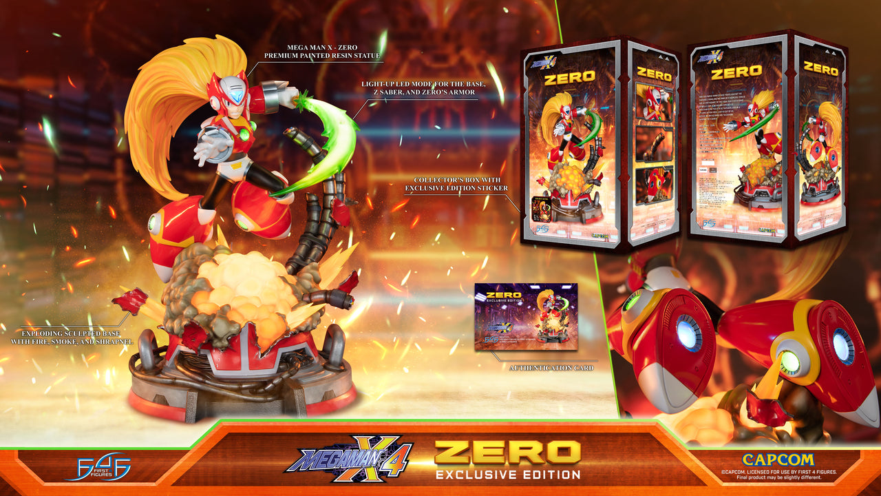 Mega Man X - Zero Exclusive Edition – First 4 Figures